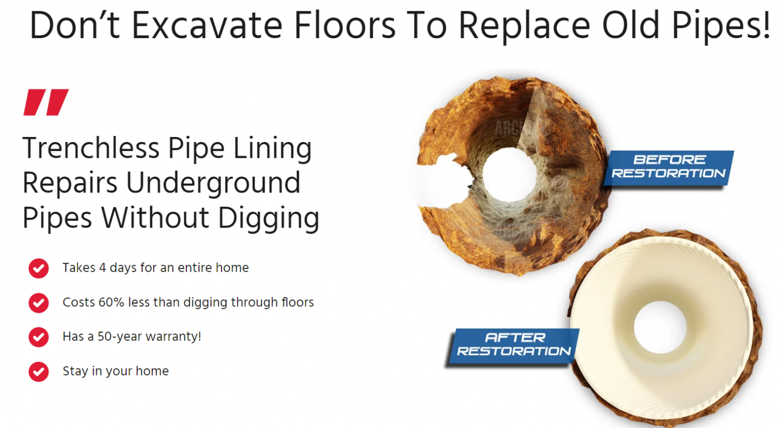What's Pipe Lining? - Trenchless Epoxy Pipe Lining Sewer Drain ...